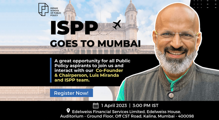 ISPP at Mumbai: Engaging in Policy Discourse