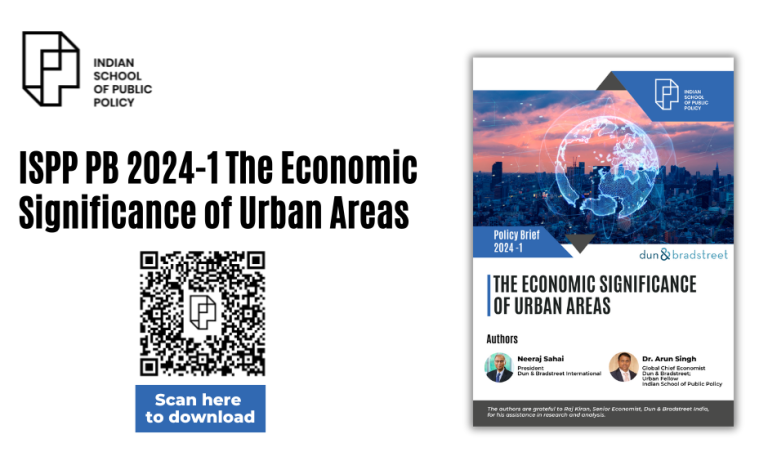 ISPP Event | Policy Brief: Economic Significance of Urban Areas